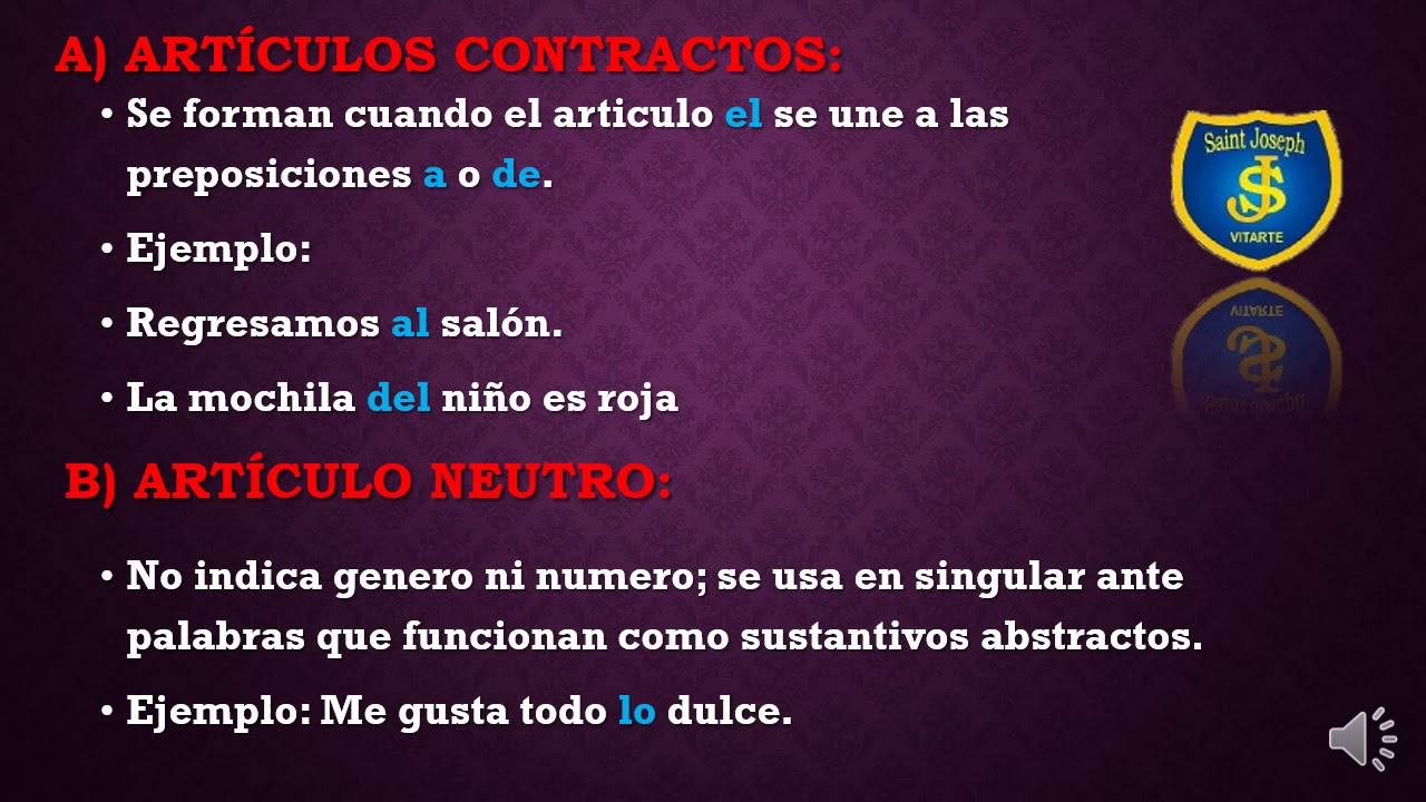 ARTÍCULOS CONTRACTOS Y NEUTRO - YouTube
