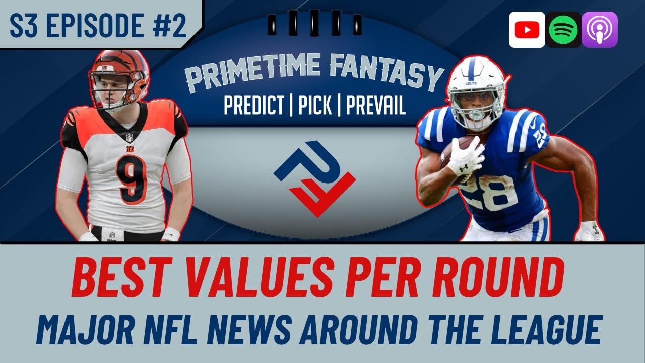 PrimeTime Fantasy Podcast S3 Ep. 2 - Best and Worst Value Picks in ...
