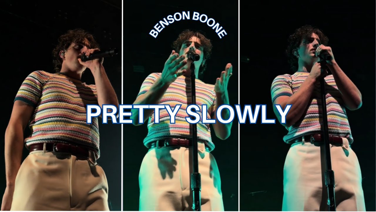 Benson Boone - Pretty Slowly (Official Concert Video) - YouTube