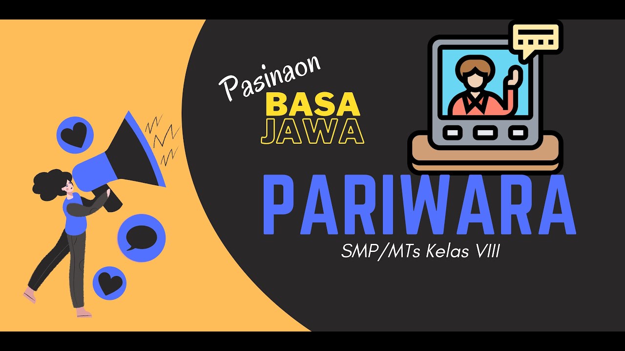 Bab Pariwara (Iklan) Media Pembelajaran Pariwara bahasa Jawa - YouTube