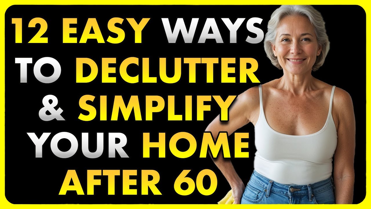 12 Easy Ways to Declutter & Simplify Your Home After 60 - YouTube