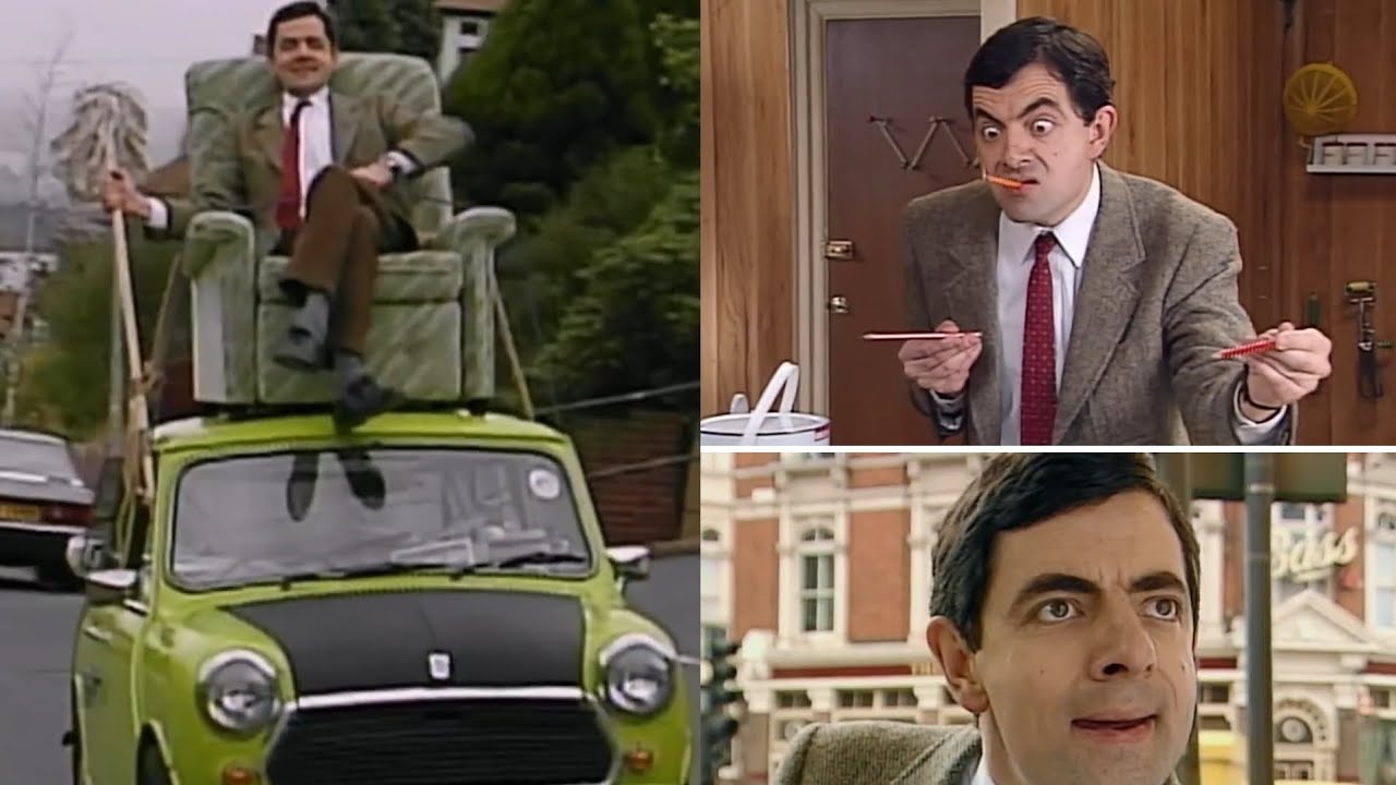 Mr. Bean wanted to make a new design - YouTube