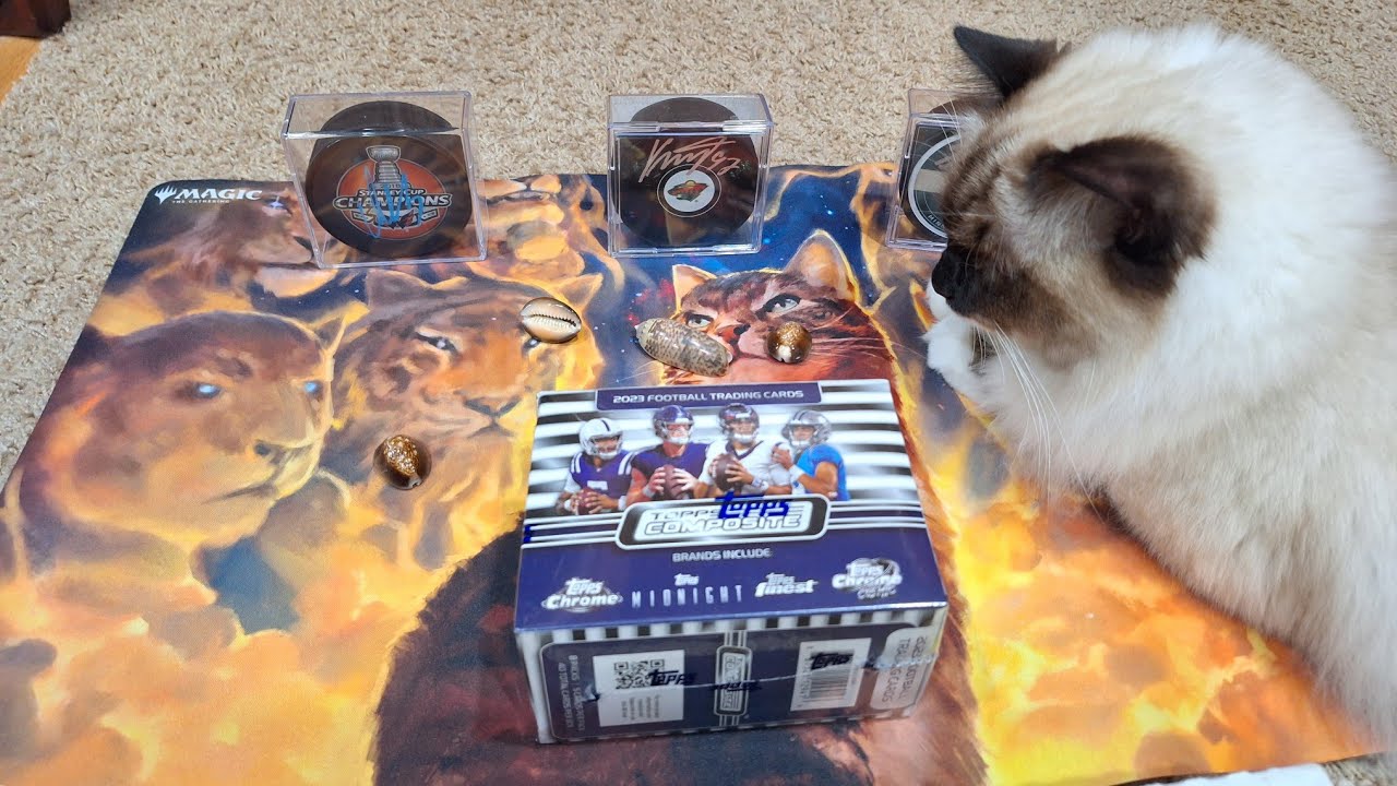 Topps Composite Football Blaster Battle With A. Surfer - YouTube