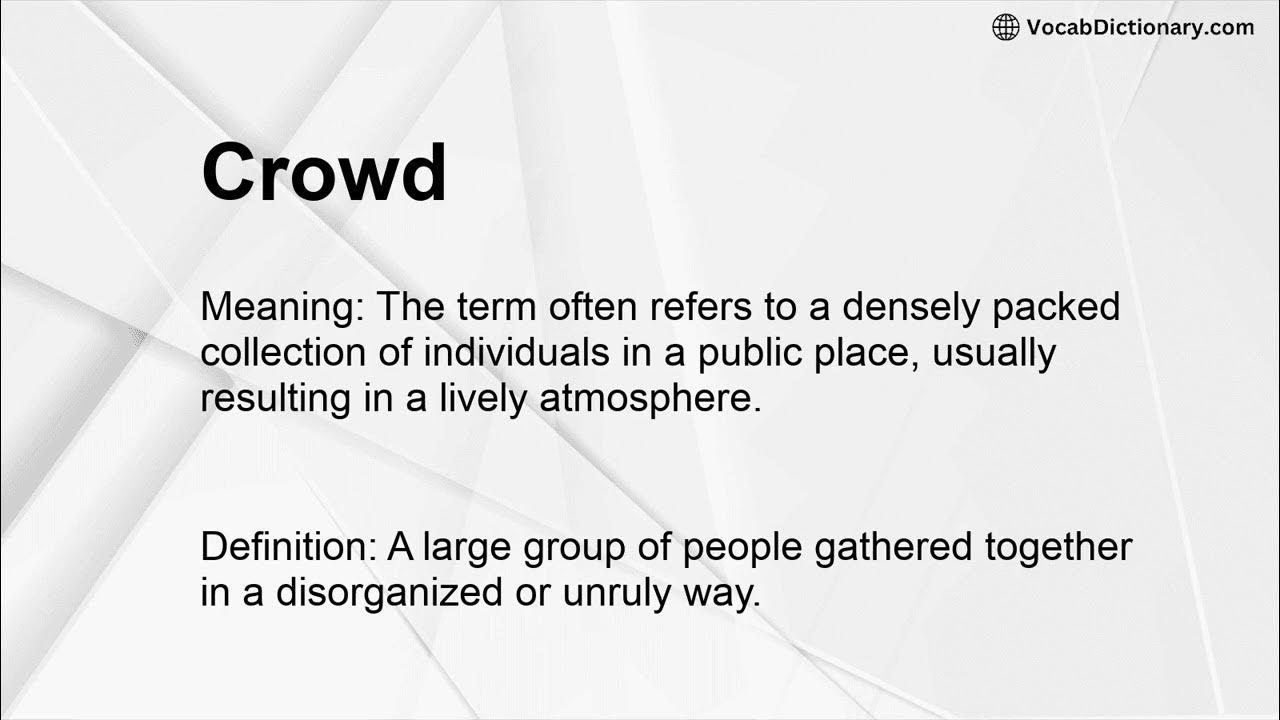 Crowd Meaning YouTube crowd-meaning-youtube