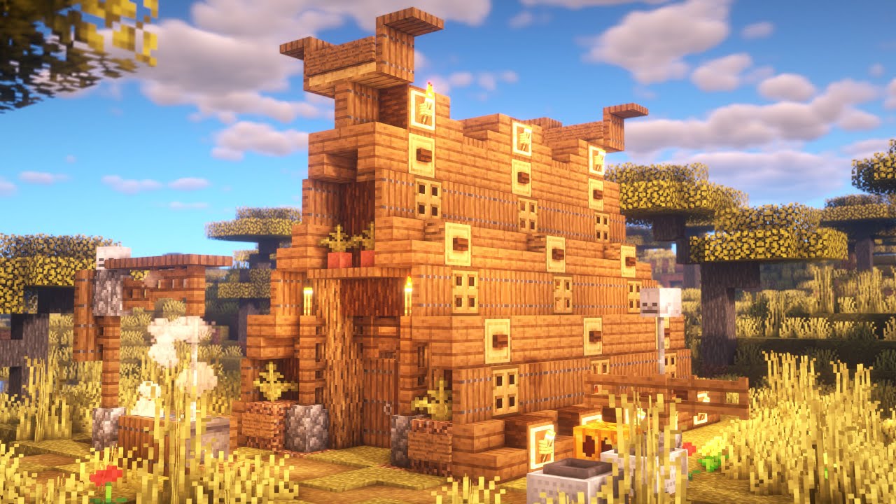 Minecraft | How To Build a Triangle Cabin - YouTube