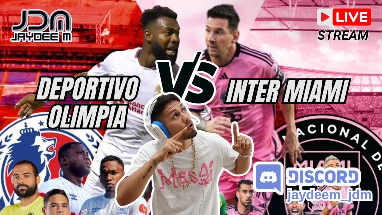 🔴DEPORTIVO OLIMPIA VS INTER MIAMI - PRETEMPORADA - EN VIVO - YouTube