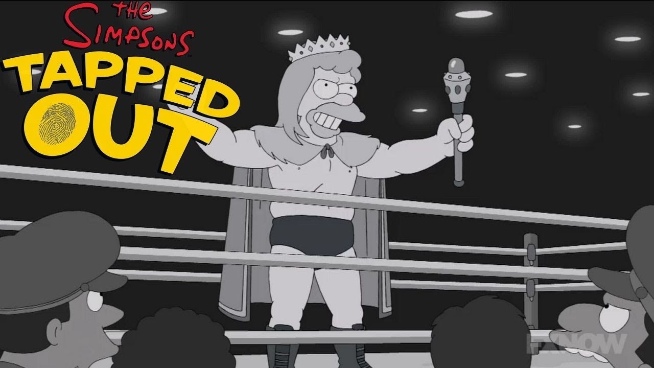 The Simpsons Tapped Out Wrestling Part 2 Event Idea - YouTube
