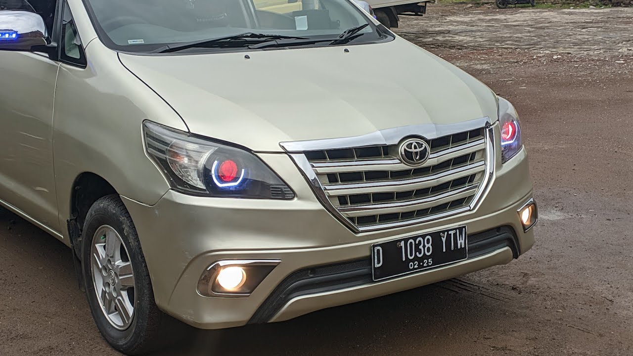 Projie BILED Innova Barong 2011-2015 - YouTube