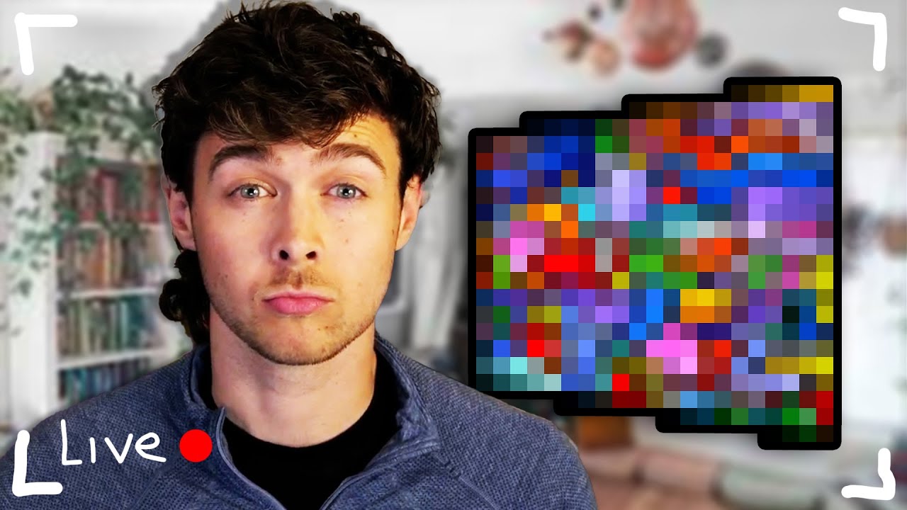Help draw community Pixel Art for YT outro🔴 - YouTube