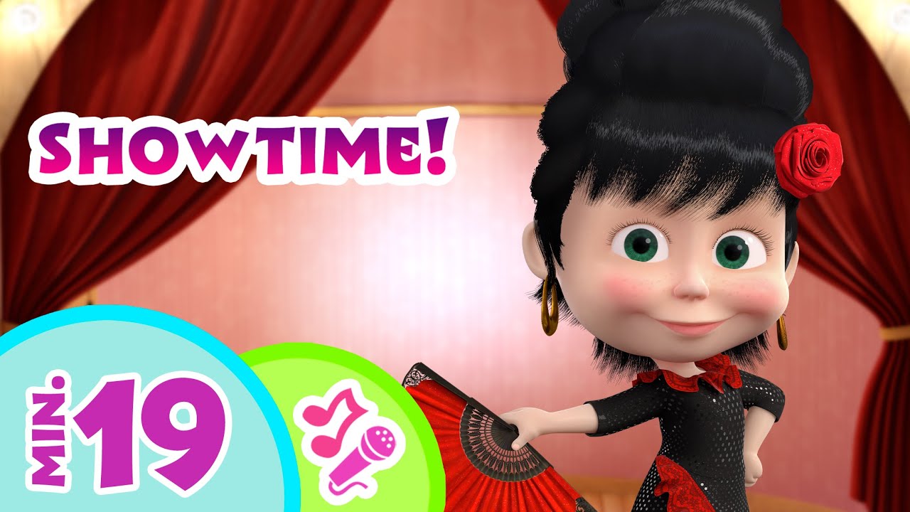 🎤 TaDaBoom English🎭Showtime!🎬Karaoke collection for kids 🎵 Masha and ...
