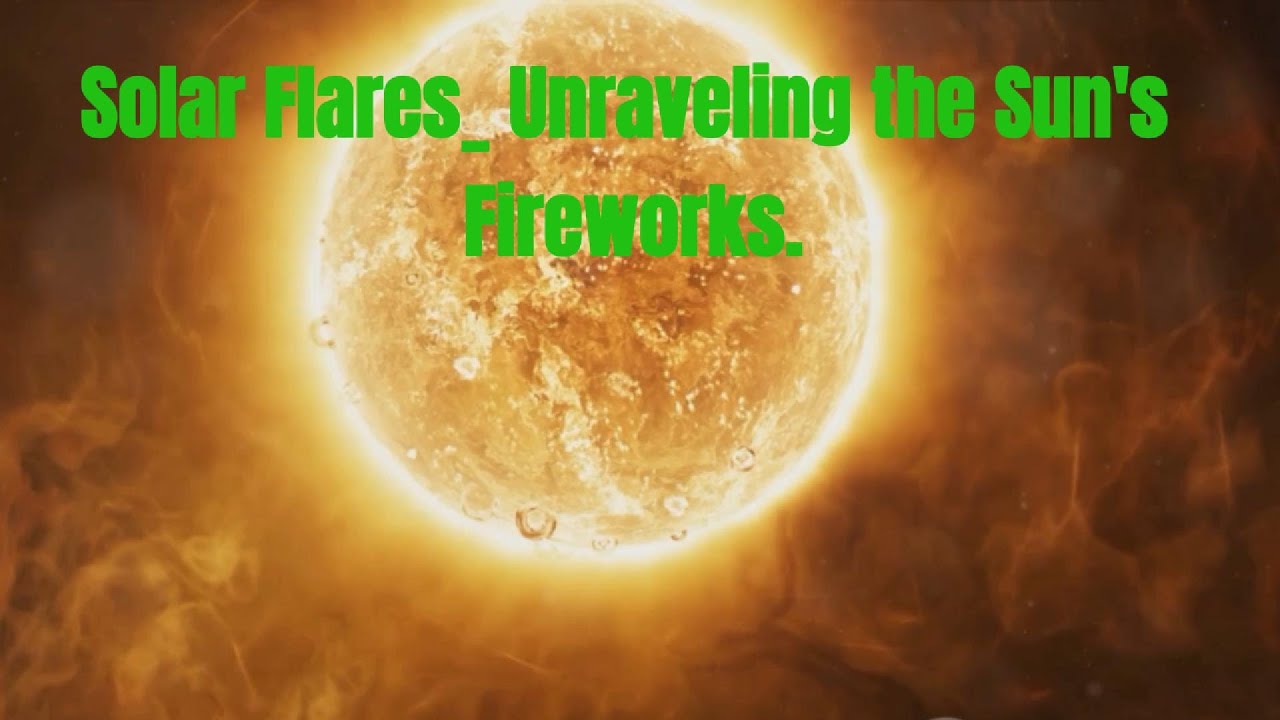 Solar Flares Unraveling the Sun's Fireworks. #solar #sun #space #cosmos ...