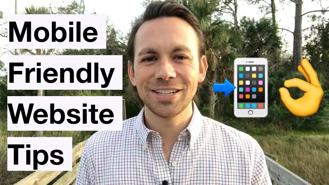 Mobile Friendly Website Tips (for beginners) | Local Marketing - YouTube