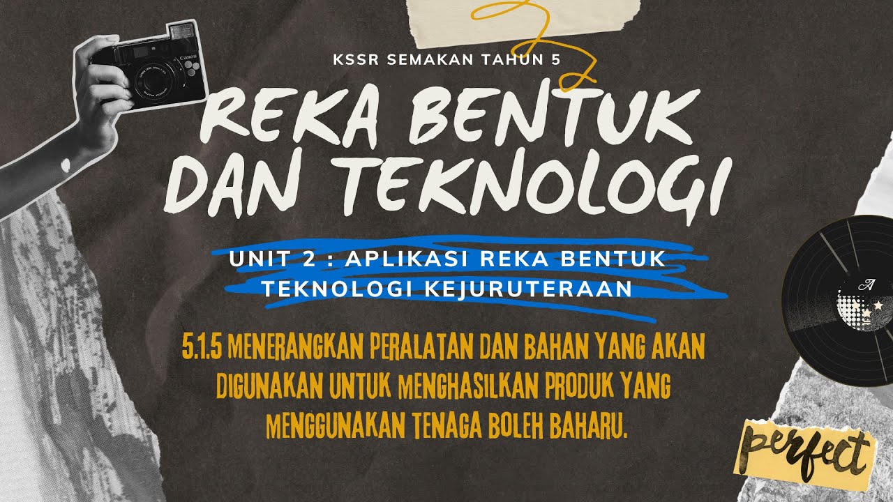 RBT TAHUN 5 : UNIT 2 (5.1.5 Menerangkan peralatan dan bahan yang akan ...