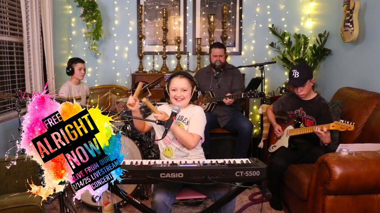 Colt Clark and the Quarantine Kids play "Alright Now" LIVE from our 1 ...