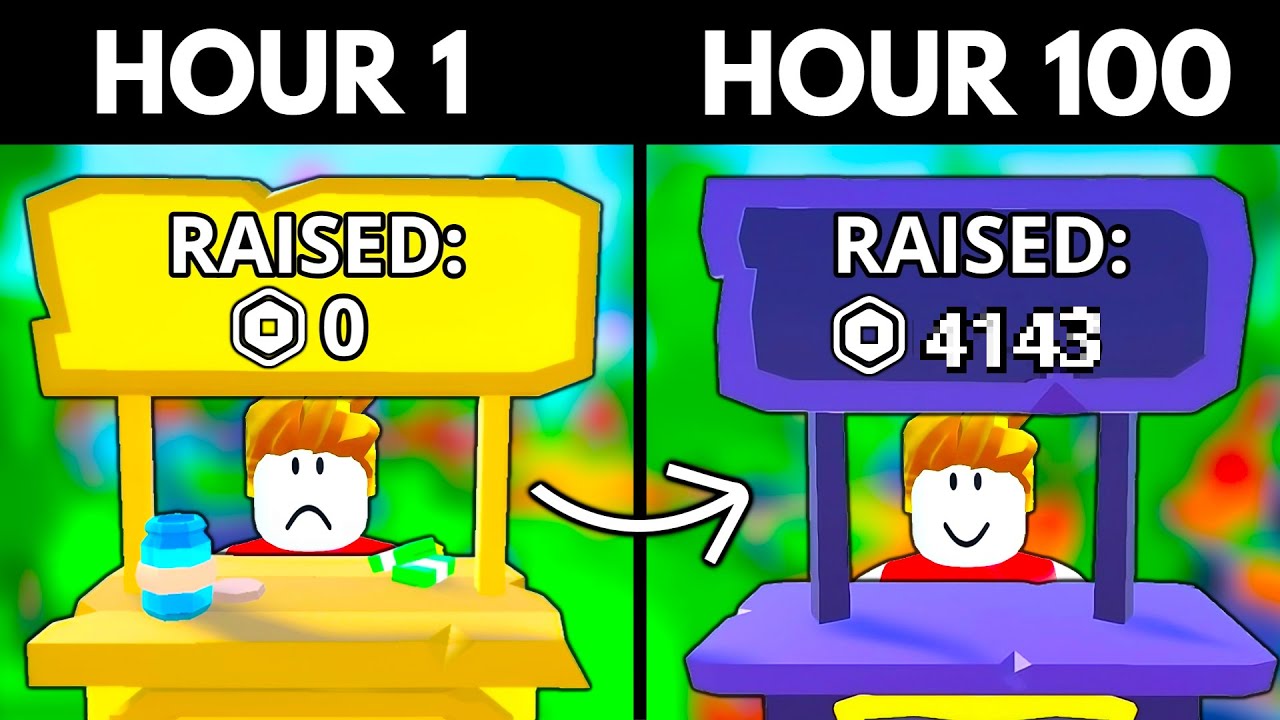 I Went AFK For 100 Hours In Pls Donate and Made ___ Robux... - YouTube