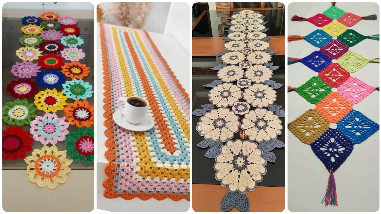 Amazing Crochet Table runner design 2025 //New Crochet Design For Table ...