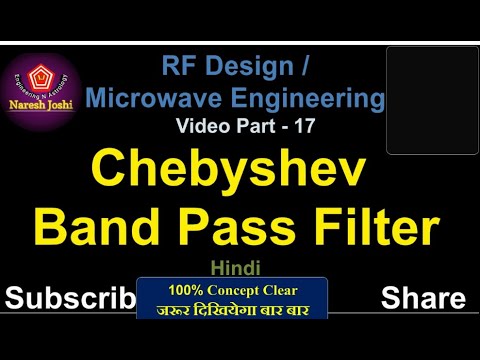 RF Design /Microwave Eng Design of Chebyshev Band Pass Filter #RFDesign ...