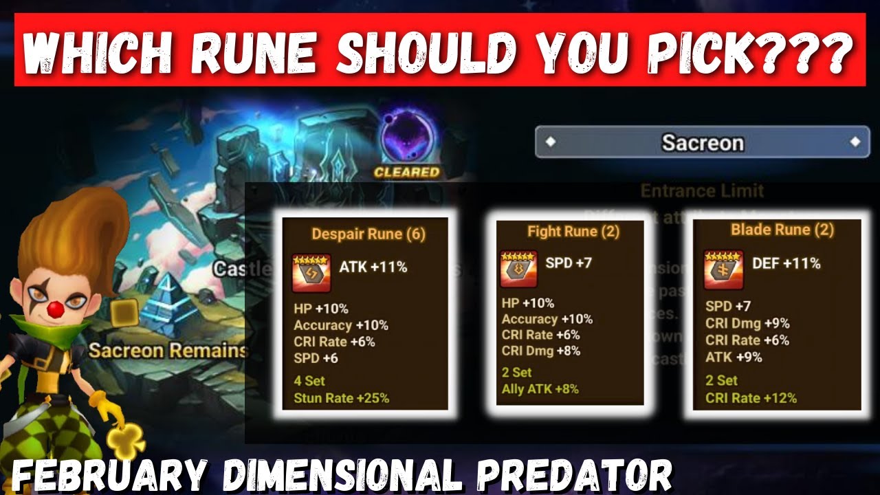 February 2023 Dimensional Predator Runes!!! - YouTube