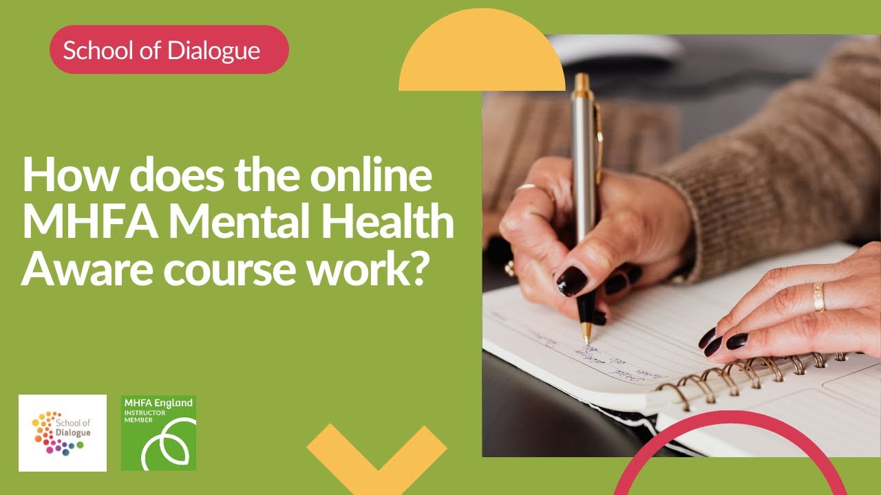 How does the online MHFA Mental Health Aware course work? - YouTube