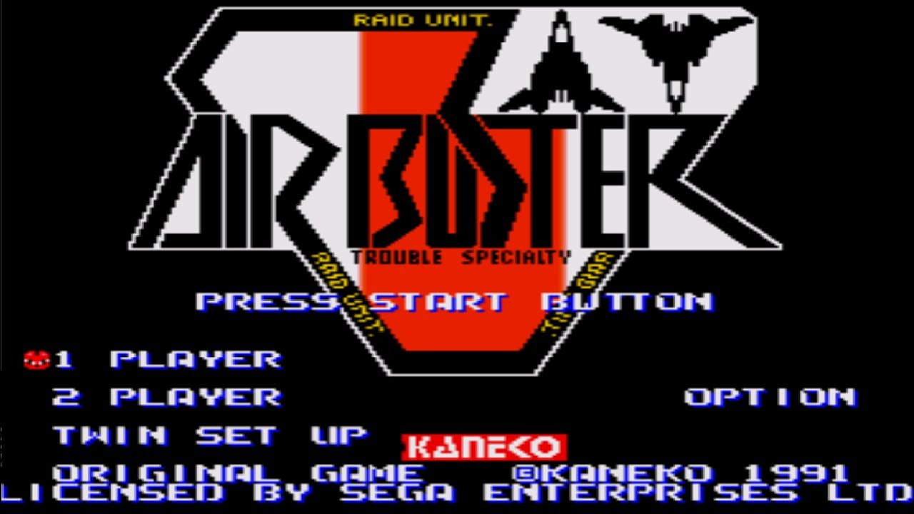 AIR BUSTER | SEGA GENESIS - RETRO PLAY #78 - YouTube