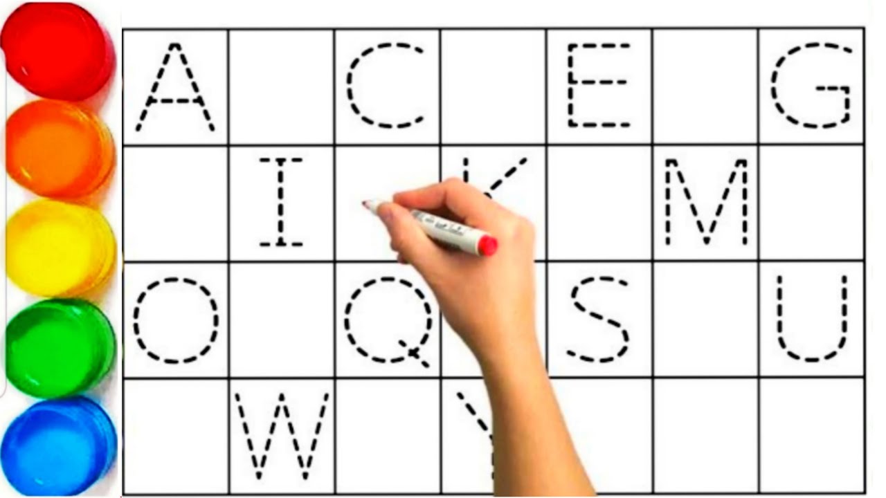 ABC | abcde | alphabets | learn to write alphabets | A-Z letters ...