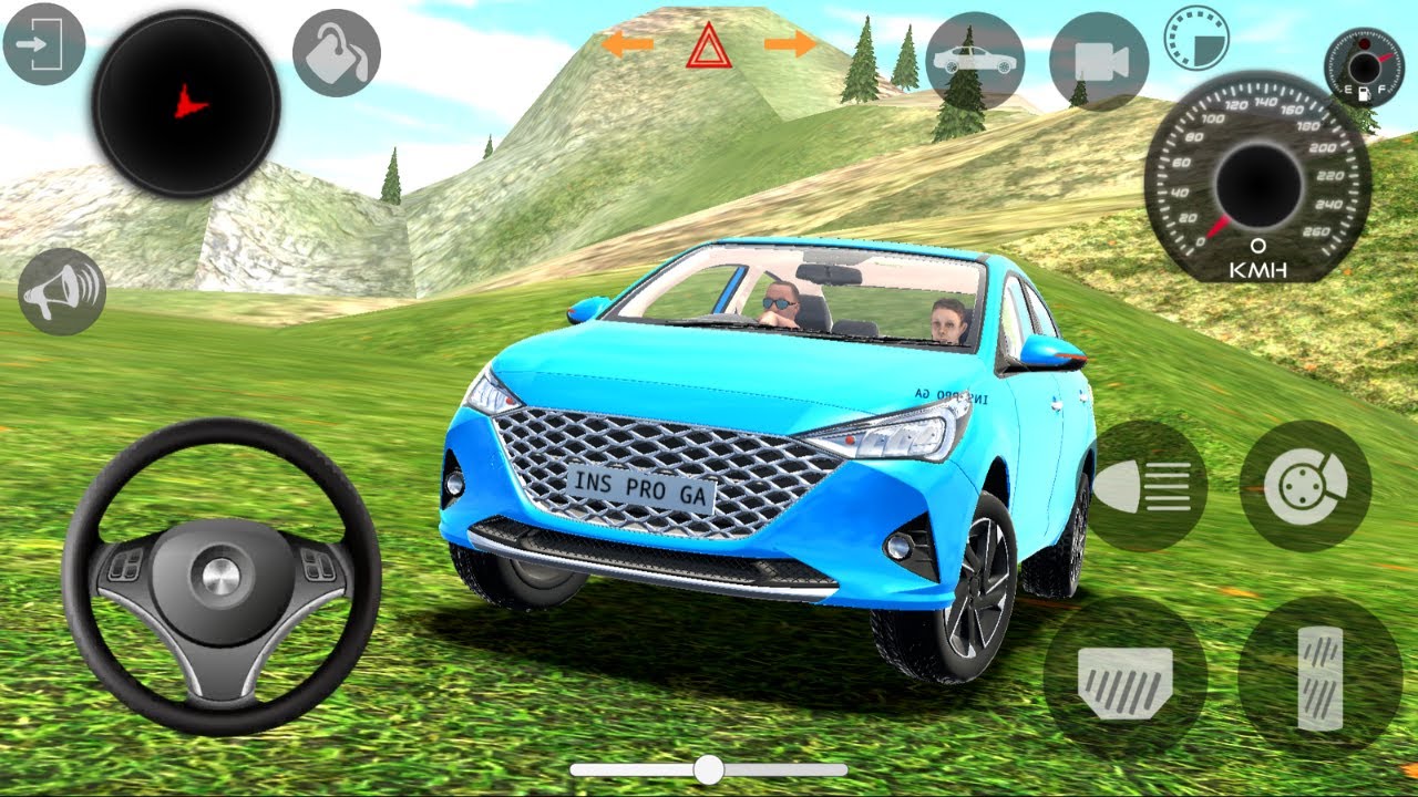 Indian Car Simulator 3D | Indian Car Driving Gameplay | Hyundai Verna ...