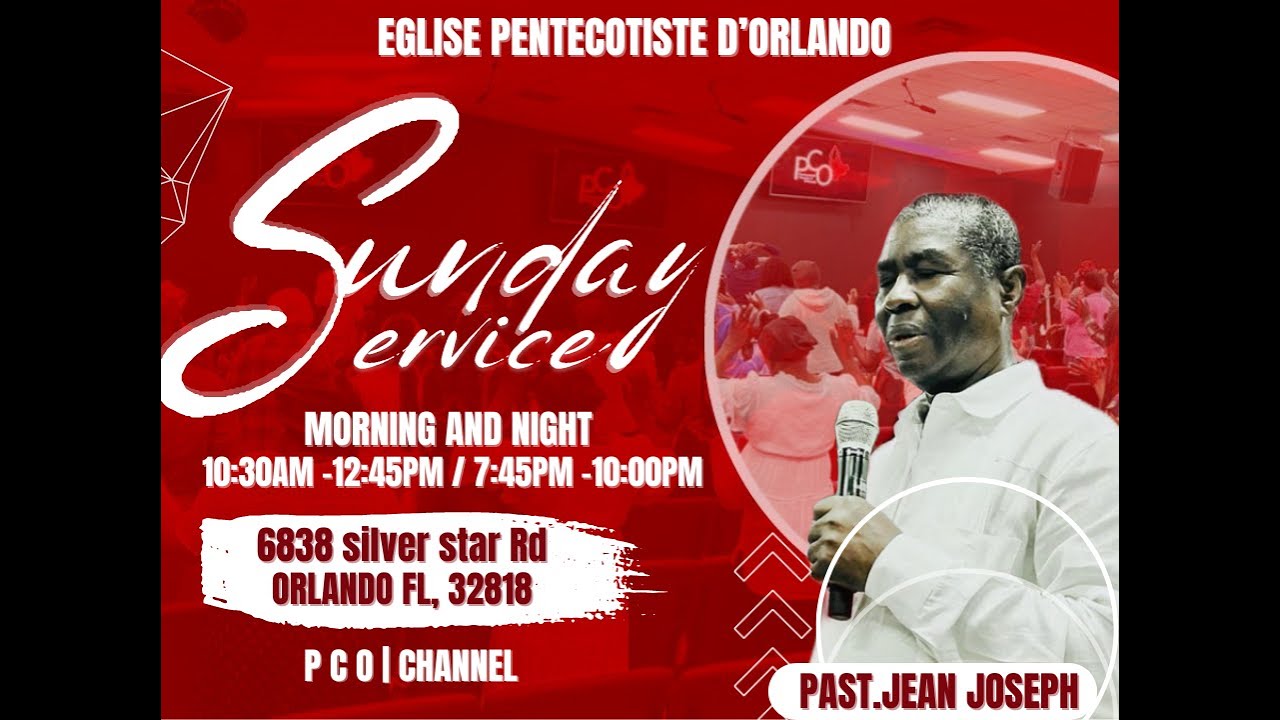 Eglise Pentecotiste D’Orlando | Dimanche Pâque | 03/31/2024 - YouTube