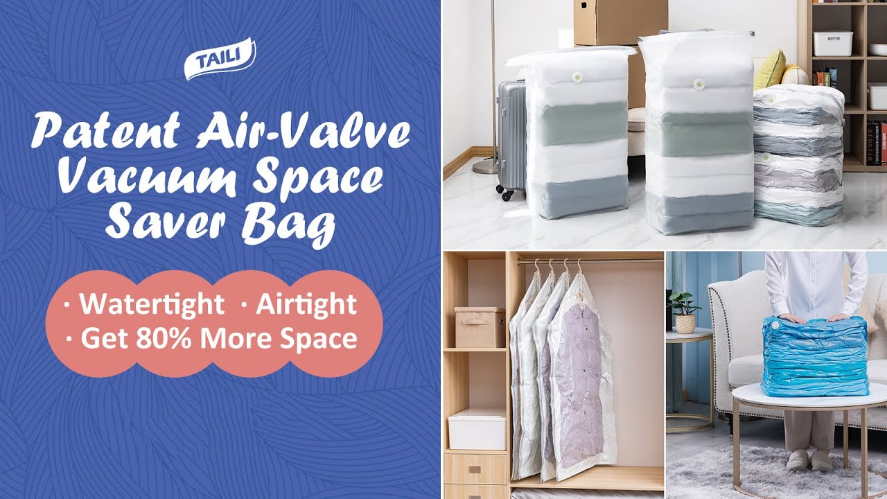 Love Storage, Love Life - TAILI Vacuum Storage Bags - YouTube