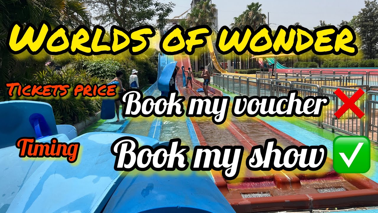 Wow water park Noida - worlds of wonder noida water park ticket price ...