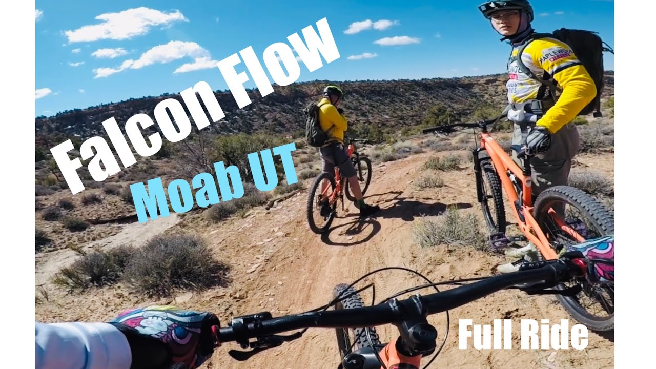Biking Falcon Flow, Moab Utah - YouTube