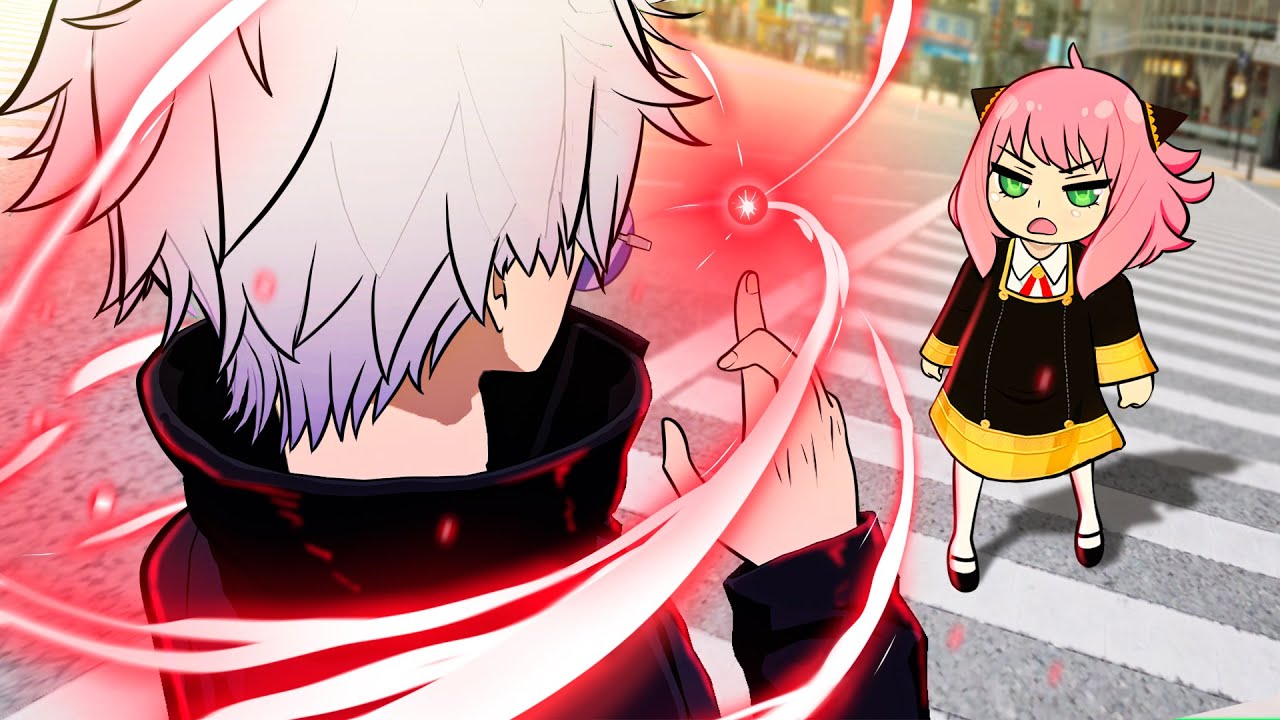 E Se a Anya LUTASSE contra o Satoru Gojo em Shibuya no Spy x Family Vr ...