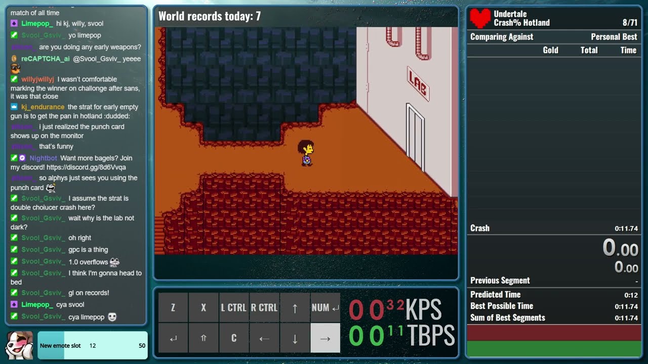 [World Record] Undertale Hotland Crash% (11.550) - YouTube