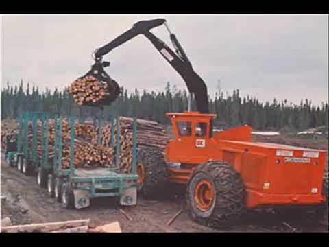Koehring Forestry Machines - YouTube