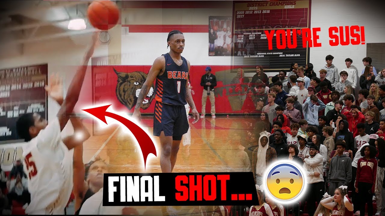 "YOU'RE SUS!" | SENIOR NIGHT GAME GETS CRAZY INTENSE IN THE 4TH! *GOES ...