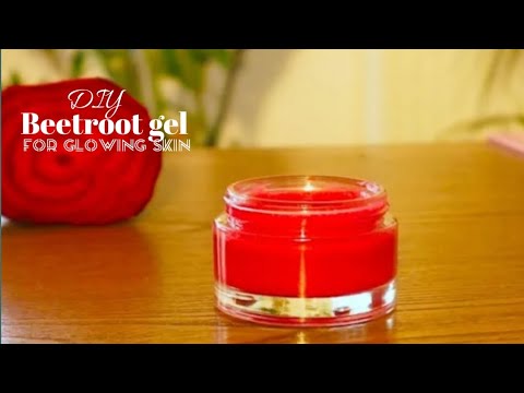 DIY Beetroot gel for Glowing skin at home || Pinkishwhite - YouTube
