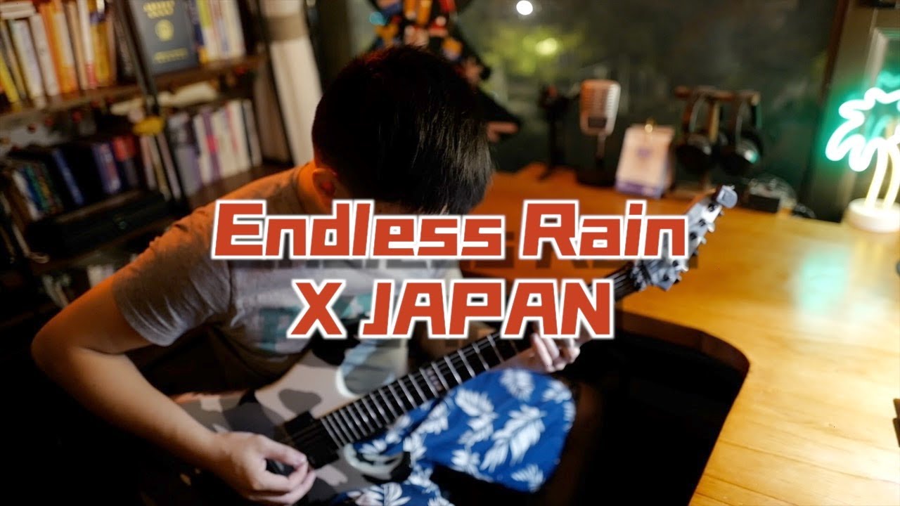 Endless Rain guitar cover Hide&Pata - YouTube