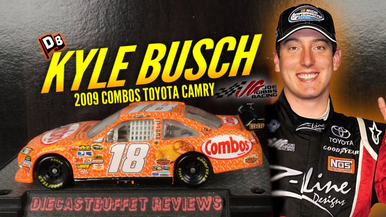 2009 KYLE BUSCH COMBOS TOYOTA CAMRY COT DIECASTBUFFET NASCAR DIECAST ...