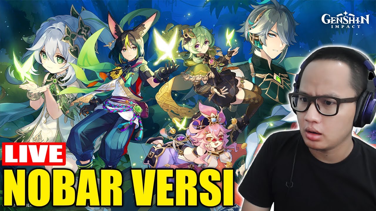 HEY! AKU KEMBALI - Nobar Genshin Impact Versi 3.1 (Live) - YouTube