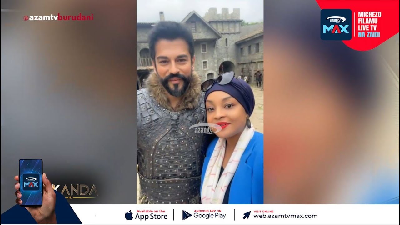 Ilham Rashid alivyokutana na wasanii Kituruki | The Ottoman, Golden Boy ...