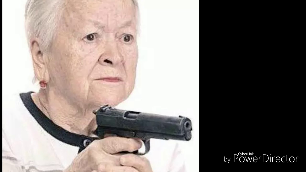 Old lady defending herself for 1 hour and 1 second - YouTube