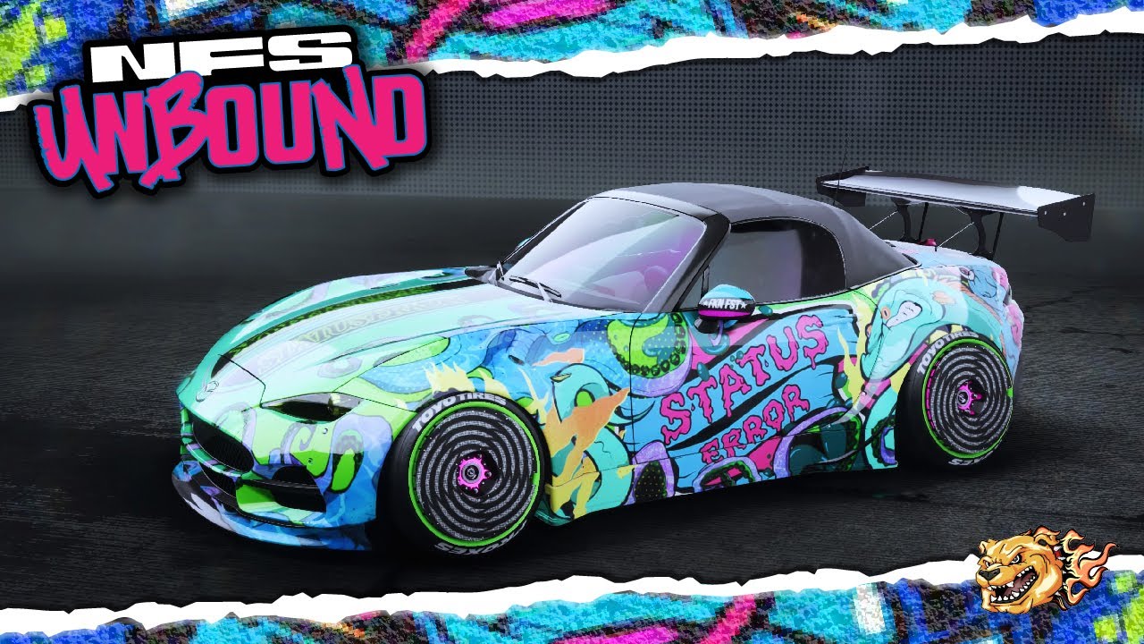 Status Error Car Wrap │Mazda MX-5│NFS Unbound - YouTube