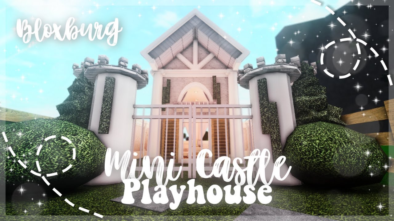 Roblox Bloxburg - Mini Castle Playhouse - Minami Oroi - YouTube