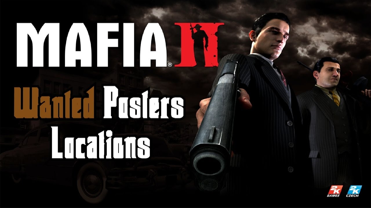Mafia II - Wanted Posters Locations (HD) - YouTube