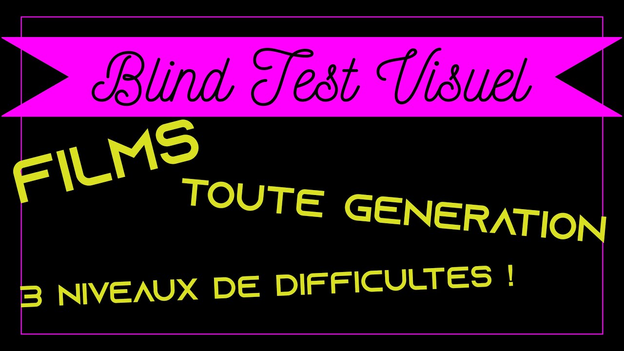 Blind Test visuel de Films (affiches de cinéma) - YouTube