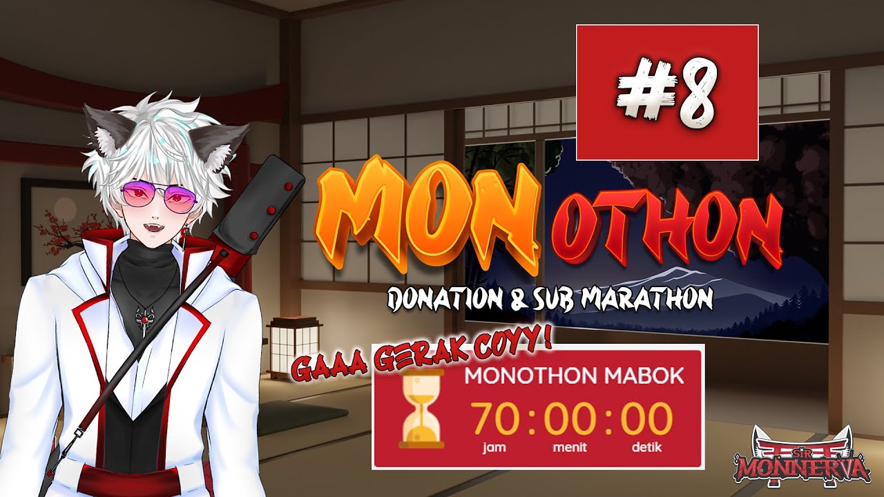 【DONATHON#8】SPEEDRUN DONATHON #vtuberid #subathon #donathon - YouTube