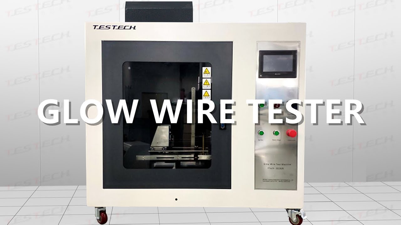 Glow wire tester,IEC 60695,IEC 829 - YouTube