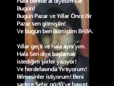 Benimde bir babam vardı...