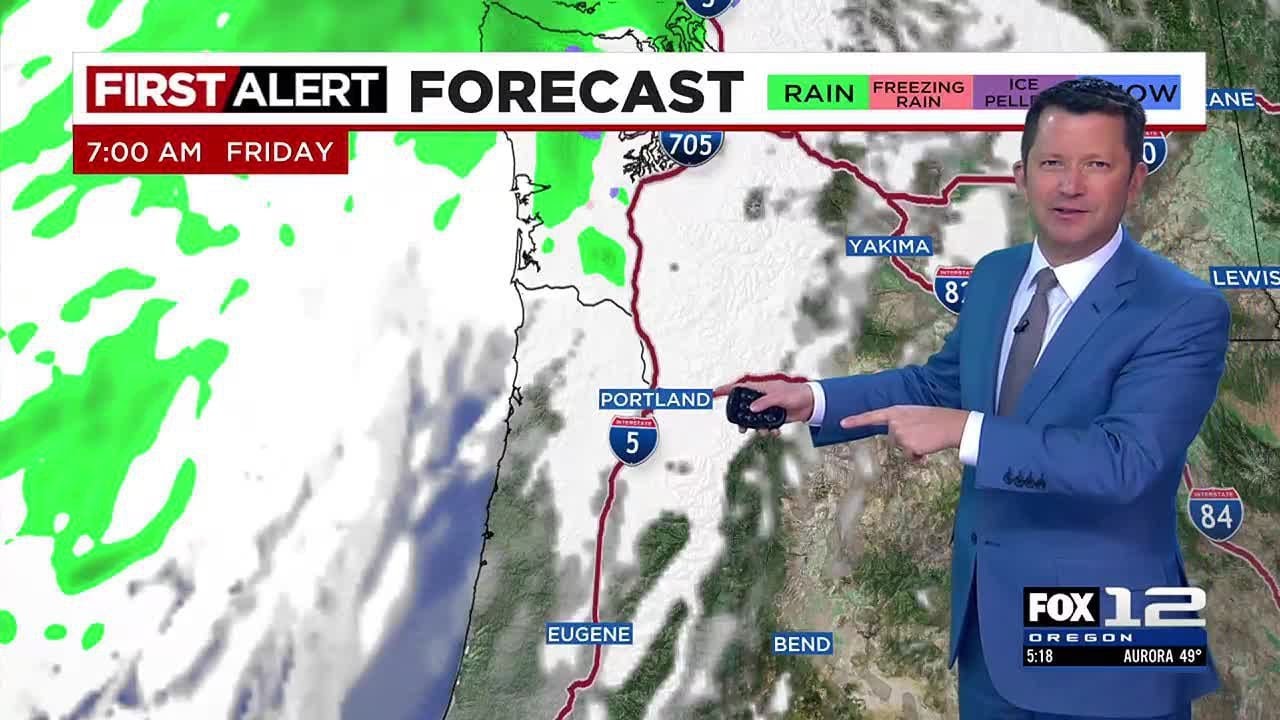First Alert Thursday evening FOX 12 weather forecast (3/7) - YouTube