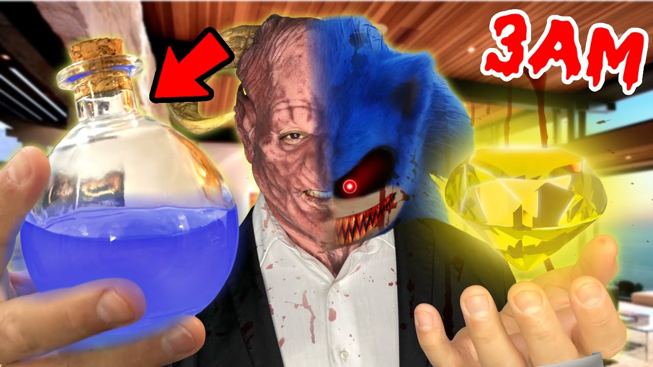 (SCARY) ORDERING SONIC.EXE POTION FROM THE DARK WEB AT 3AM!! *TURNED ...