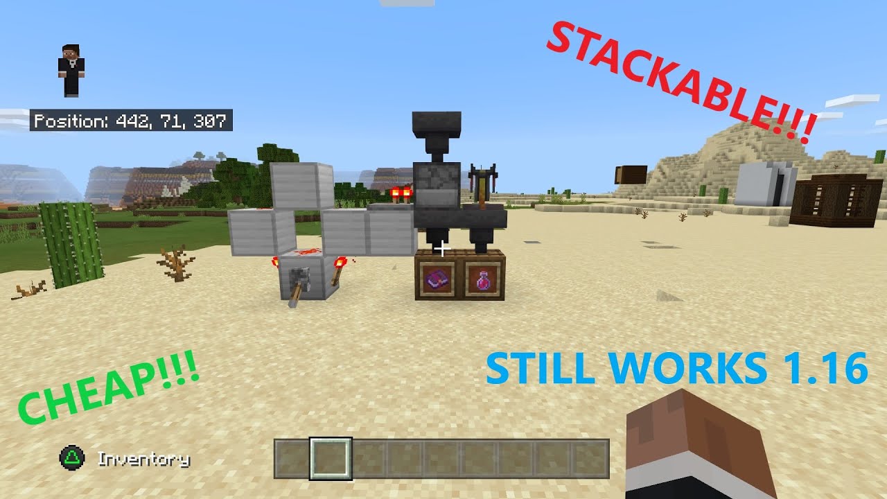 MINECRAFT Potion item filter (STACKABLE) 1.16 🧪🧪🧪 - YouTube